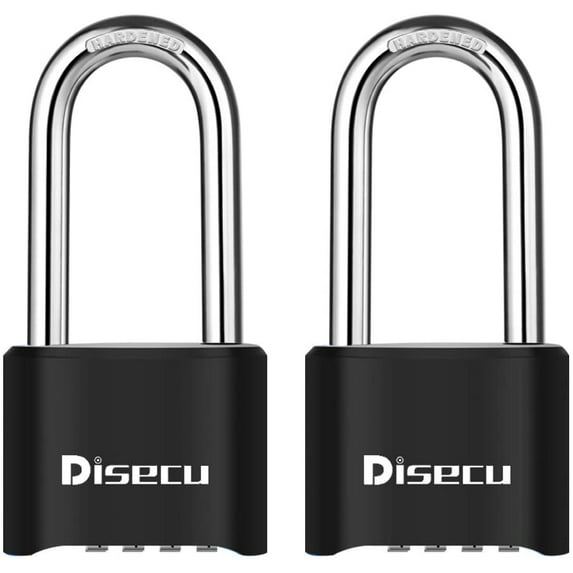 CERPXFF-2 Pack Heavy Duty 4 Digit Combination Lock, 2.5 Inch Long ...