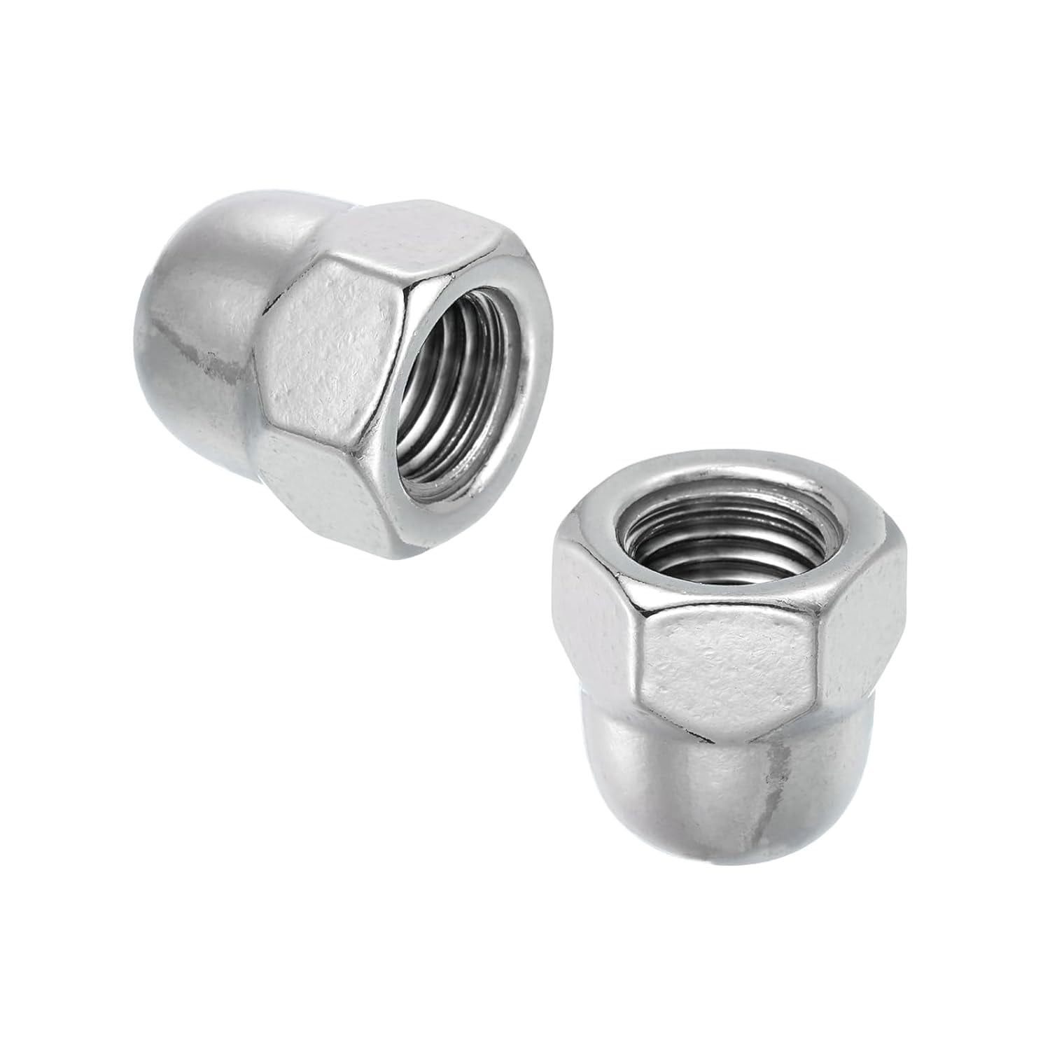 CERPXFF-2 Pcs M16x2mm Acorn Cap Nuts, 304 Stainless Steel Metric Hex ...