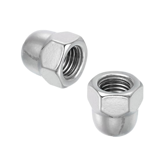 CERPXFF-2 Pcs M16x2mm Acorn Cap Nuts, 304 Stainless Steel Metric Hex ...