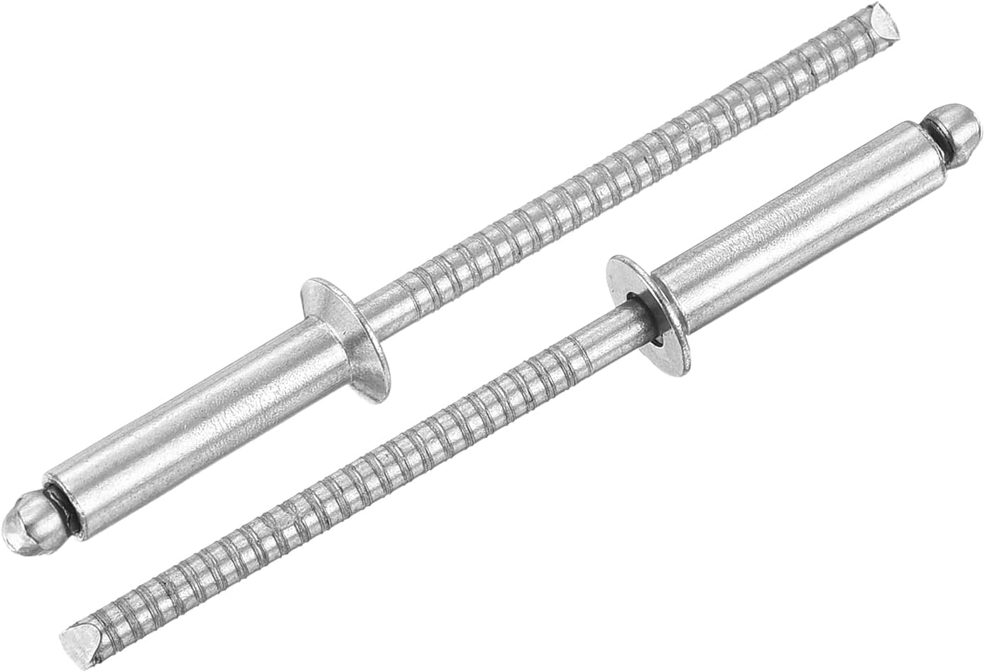 CERPXFF-200Pcs 1/8" x 1/2" 304 Stainless Steel Countersunk Blind Rivet ...