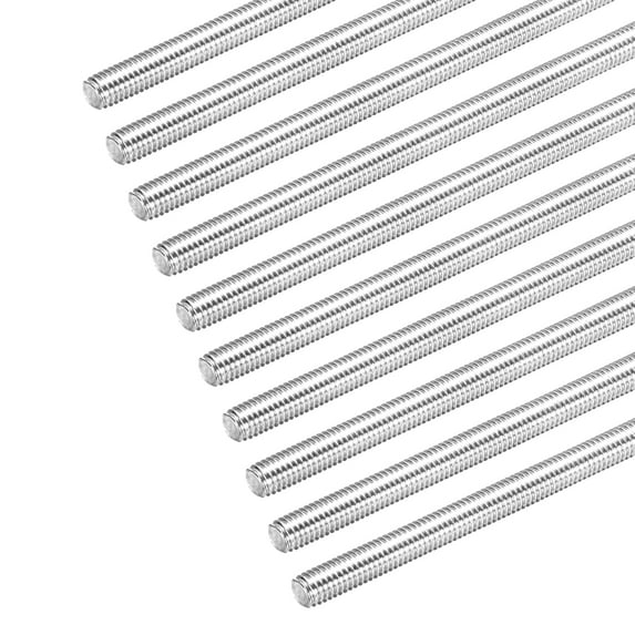 CERPXFF-20Pack Fully Threaded Rod M5 x 150mm 0.8mm Thread Pitch 304 ...