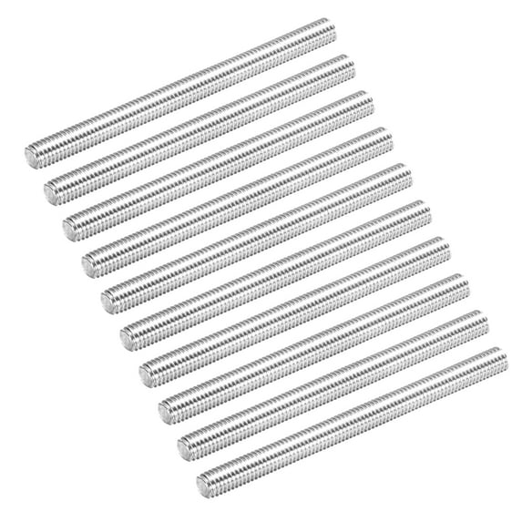CERPXFF-20Pack Fully Threaded Rod M5 x 60mm 0.8mm Thread Pitch 304 ...