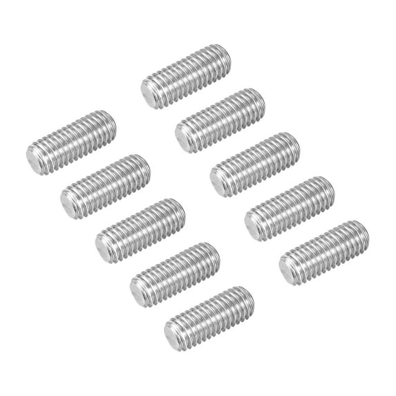 CERPXFF-20Pcs M8-1.25x20mm Fully Threaded Rods, Threaded Rods Bar Studs ...