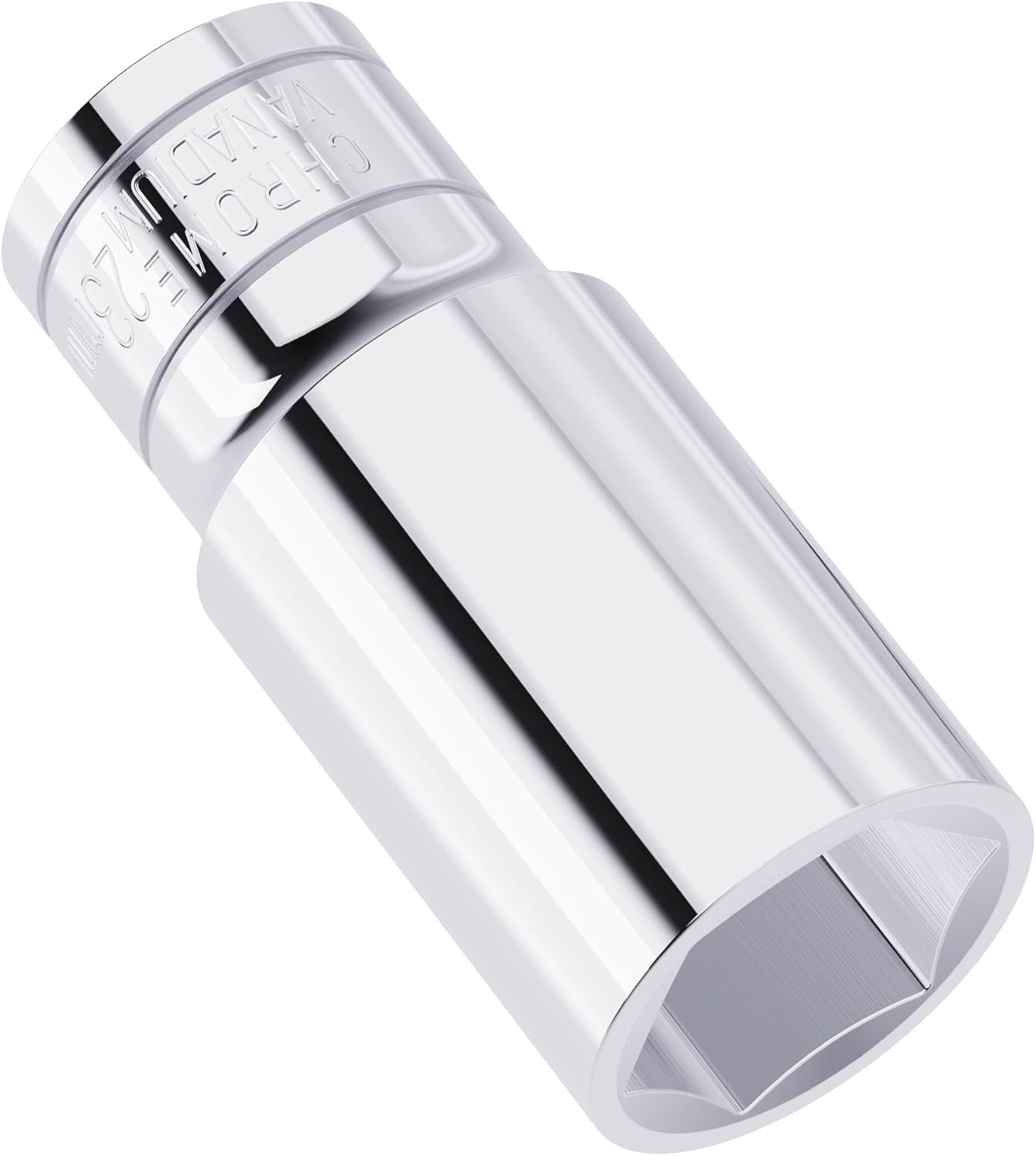 CERPXFF-23mm Deep Socket, 1/2 Inch Drive, 6-Point, Metric, Heat Treated ...