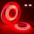 CERPXFF-24V Red COB LED Strip Waterproof IP65 Outdoor 16.4ft Super ...