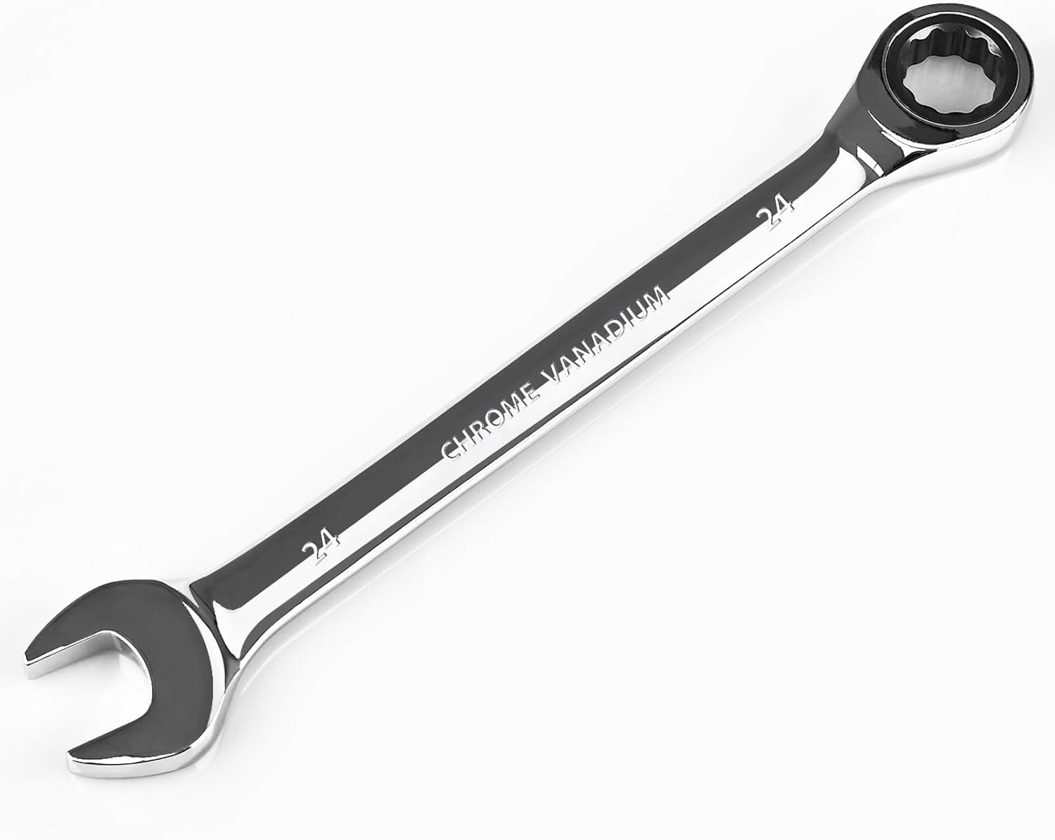 CERPXFF-24mm Ratcheting Combination Wrench Metric, Industrial Grade ...
