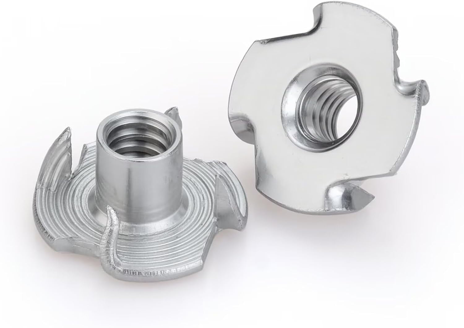 CERPXFF-25 PCS M8 T-Nuts 304 Stainless Steel Four-Jaw Tee Nuts ...
