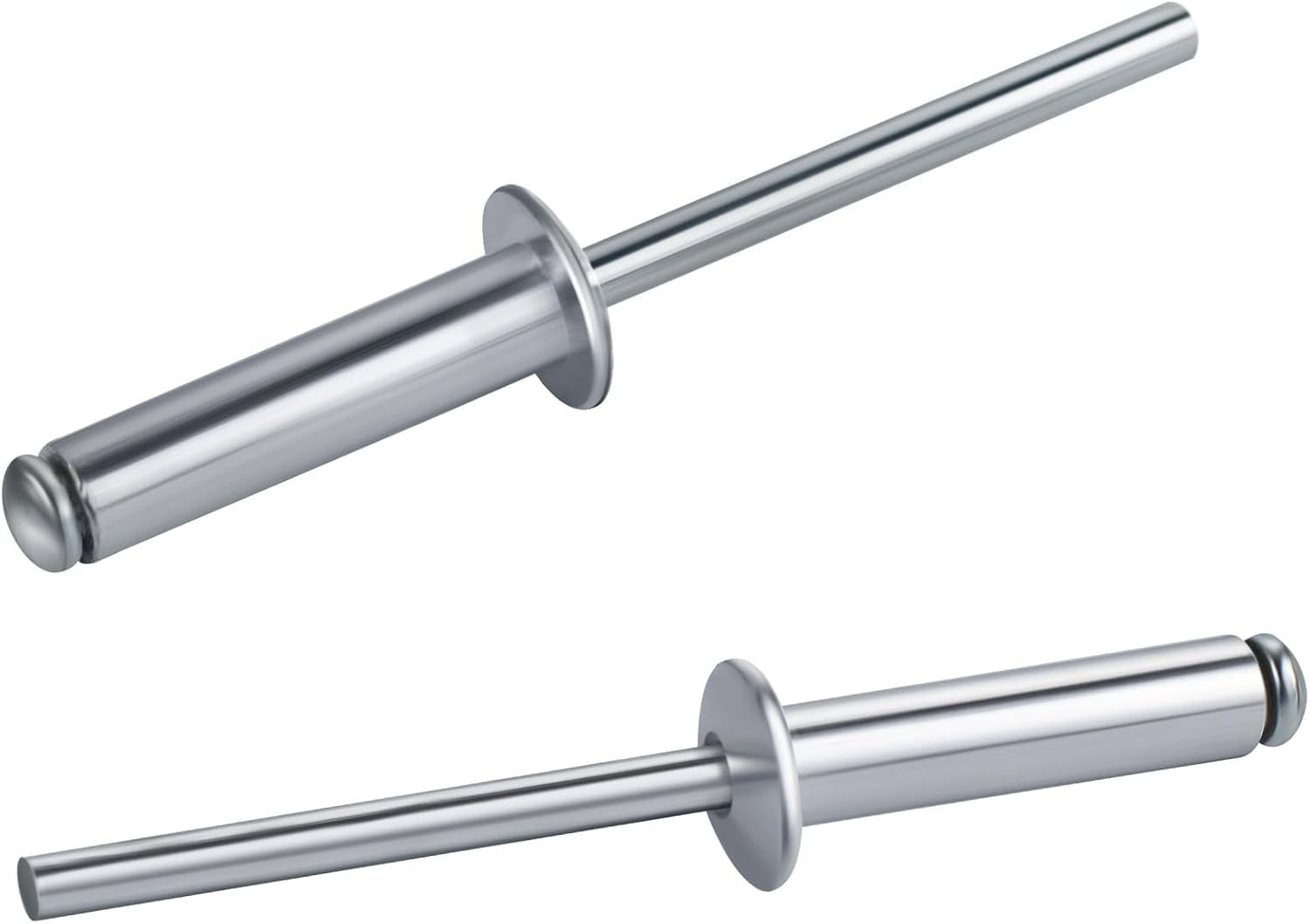 CERPXFF-250 PCs 5/32'' x 3/4''Aluminum Blind Rivets, Pack of 250 CT 4mm ...