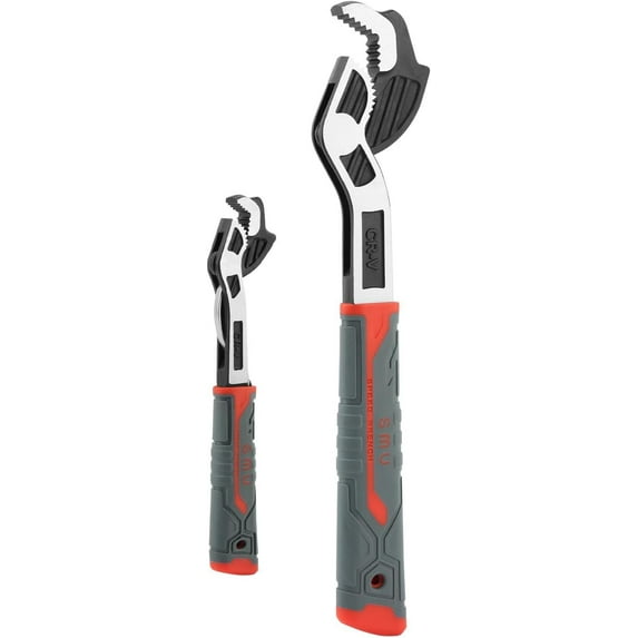 CERPXFF-2PCS Adjustable Wrench, 7-15mm,15-35mm Quick Self-Adjusting ...