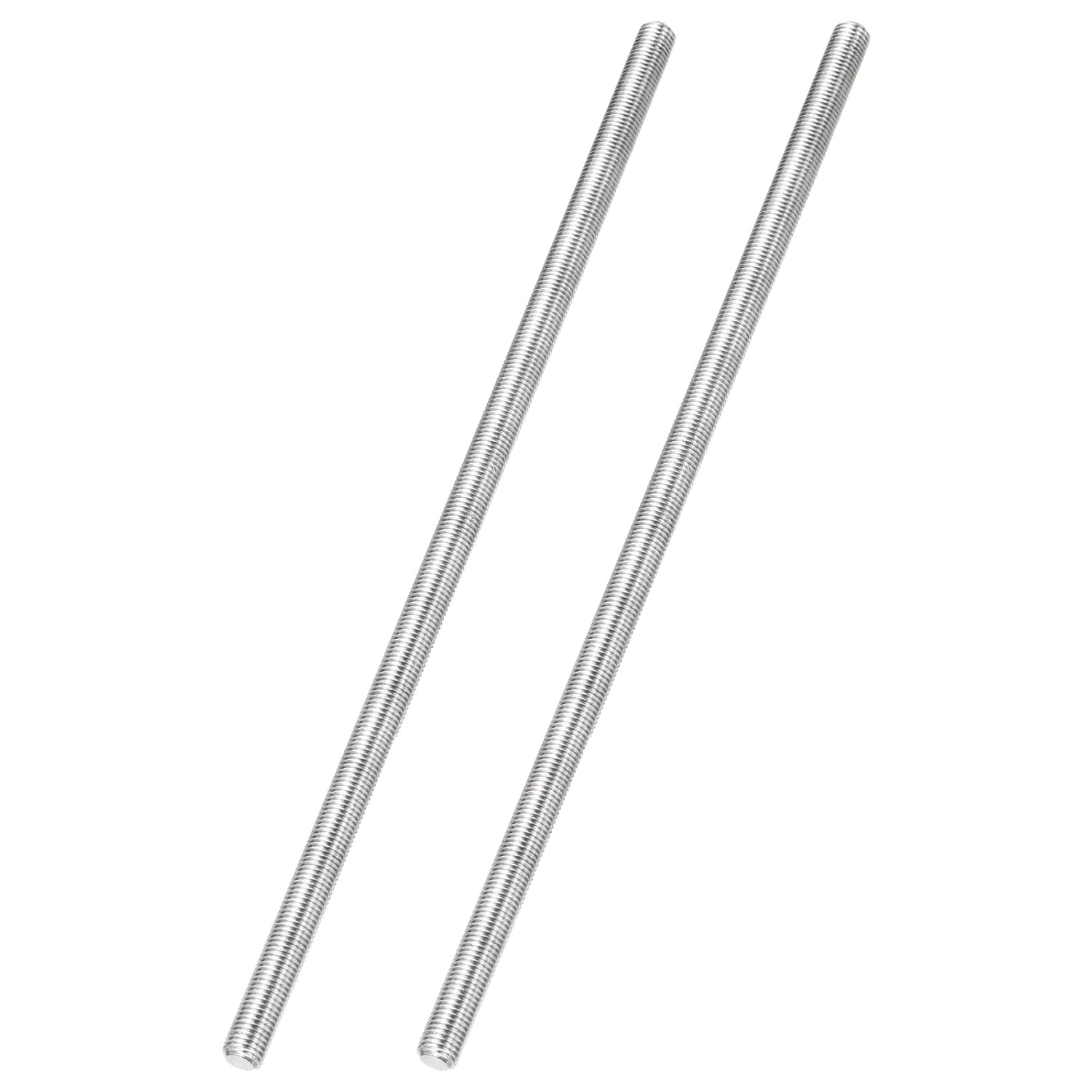 CERPXFF-2Pcs Fully Threaded Rod, M8 x 0.75mm Pitch 304 Stainless Steel ...
