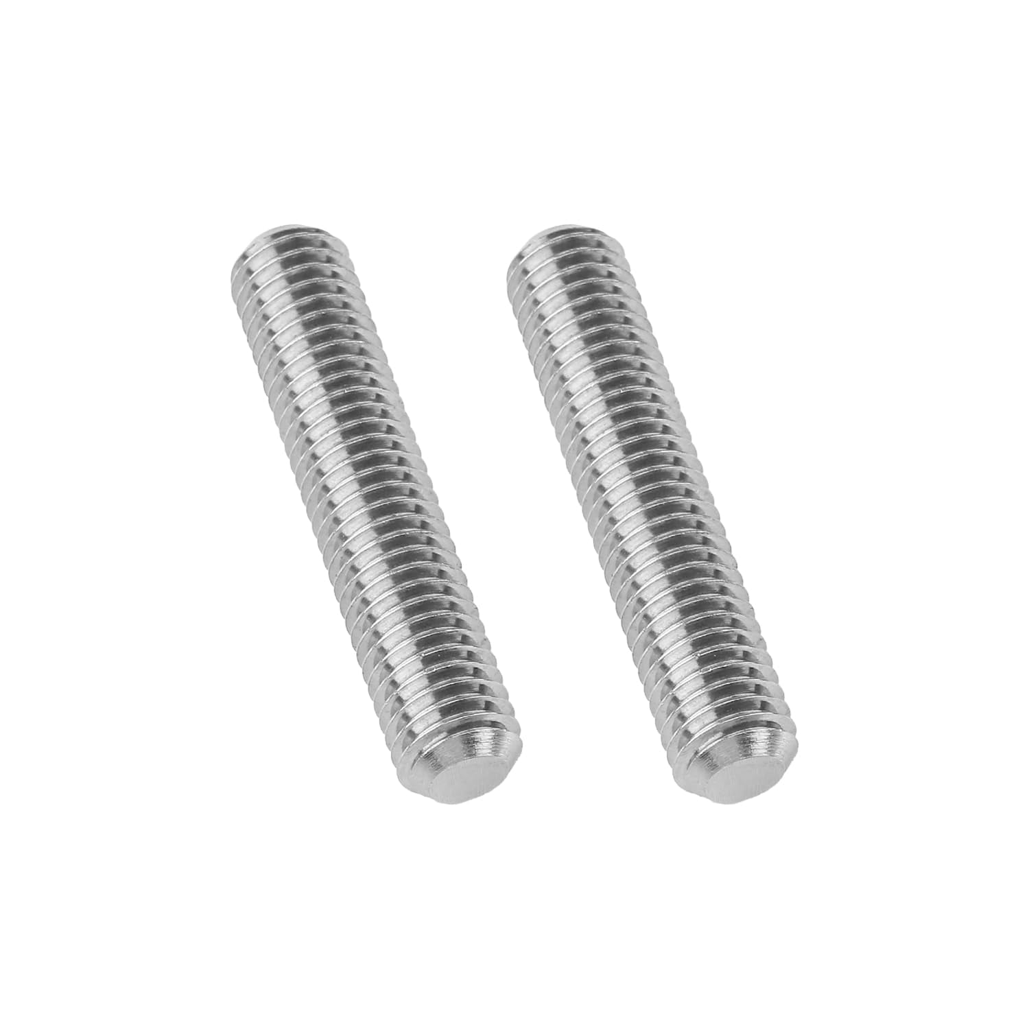 CERPXFF-2Pcs Fully Threaded Rod & Studs, M12 x 50mm Long Threaded Screw ...