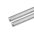 CERPXFF-2Pcs M12-1.75 x 400mm Length Fully Threaded Rod, 304 Stainless ...