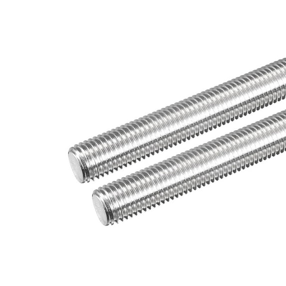CERPXFF-2Pcs M12-1.75 x 400mm Length Fully Threaded Rod, 304 Stainless ...