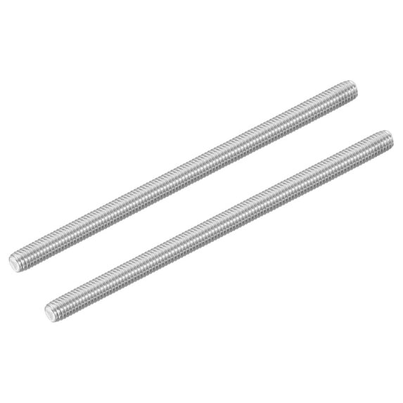 CERPXFF-2Pcs M6-1.0x110mm Fully Threaded Rods, Threaded Rods Bar Studs ...