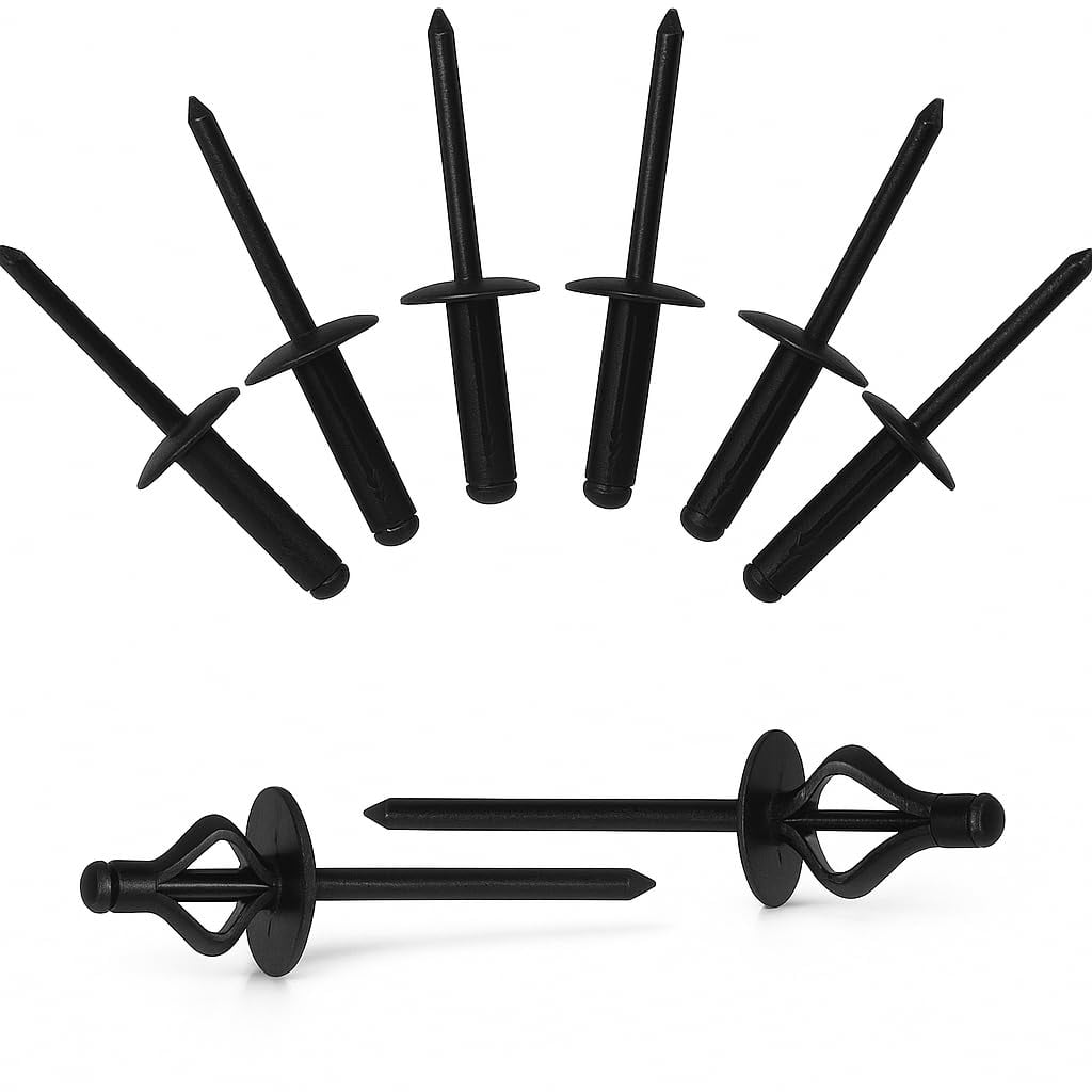 CERPXFF-3/16'' * 4/5'' Tri-Fold Large Head Aluminum Pop Blind Rivets ...