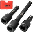 CERPXFF-3/4” Drive Impact Extension Bar 4”, 6”, 10” (3 Piece) Cr-Mo ...