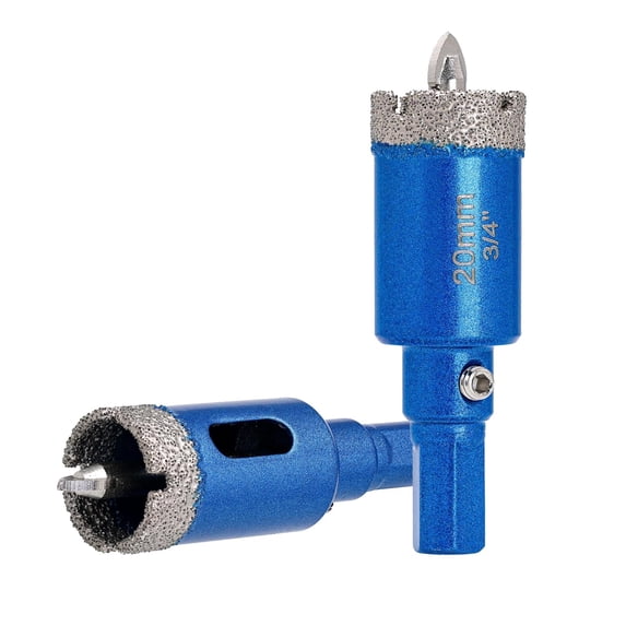 CERPXFF-3/4 Inch Diamond Core Drill Bits,Vacuum Brazed Hole Saw with ...
