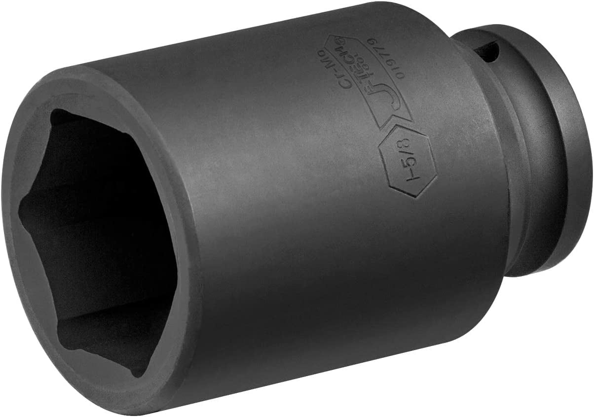 CERPXFF-3/4 Inch Drive 1-5/8 Inch Deep Impact Socket, Made with Heat ...