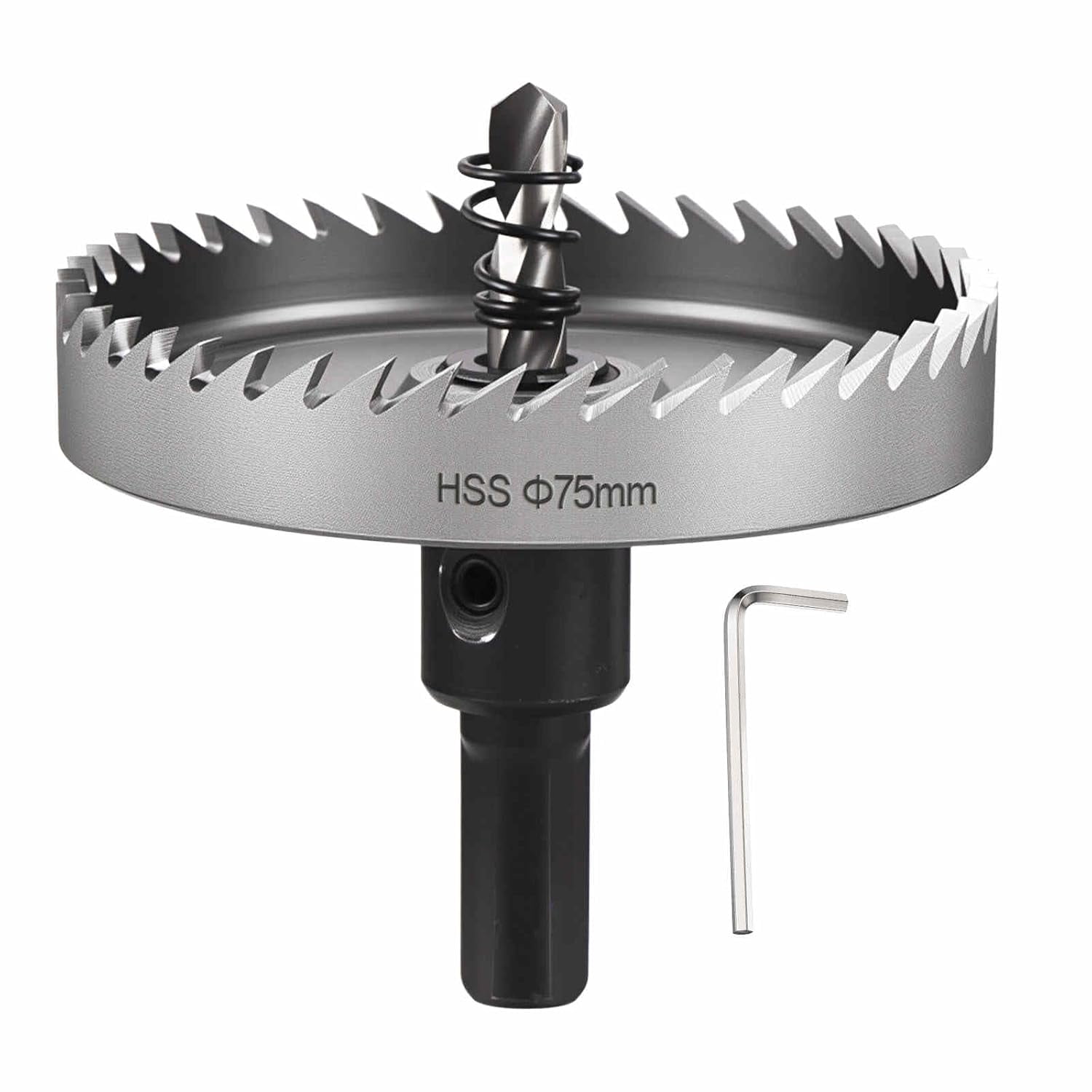 CERPXFF-3" (75mm) Hole Saw, 4241 High Speed Steel Hex Shank How Cutter ...