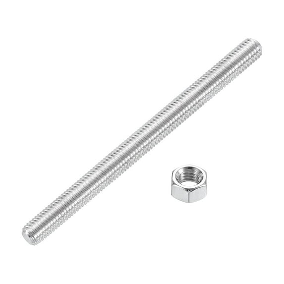 CERPXFF-3/8"-16 Fully All Threaded Rod, 1 Pcs 304 Stainless Steel Long ...