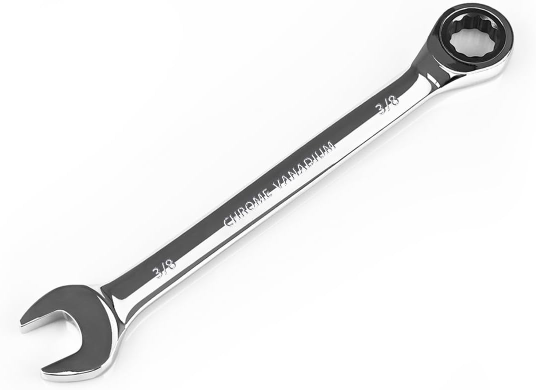 CERPXFF-3/8 inch Ratcheting Combination Wrench SAE, Industrial Grade ...