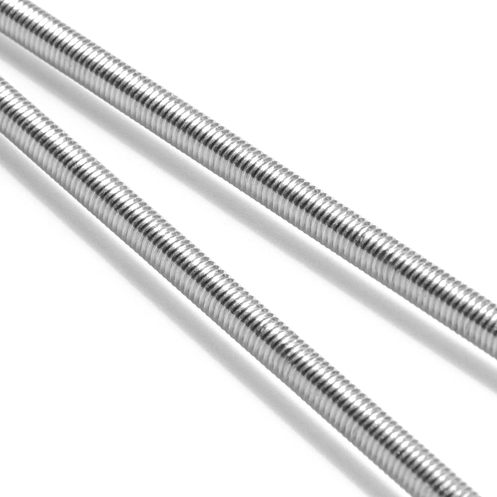 CERPXFF-304 Stainless Steel M8-1.25 Fully All Threaded Rod, Long Threaded Screw, Right Hand ...
