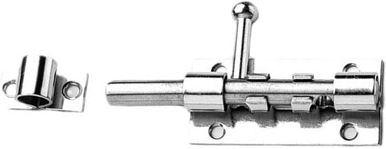 CERPXFF-304 Stainless Steel Slide Bolt Latch - 8 Inch Heavy Duty Gate ...