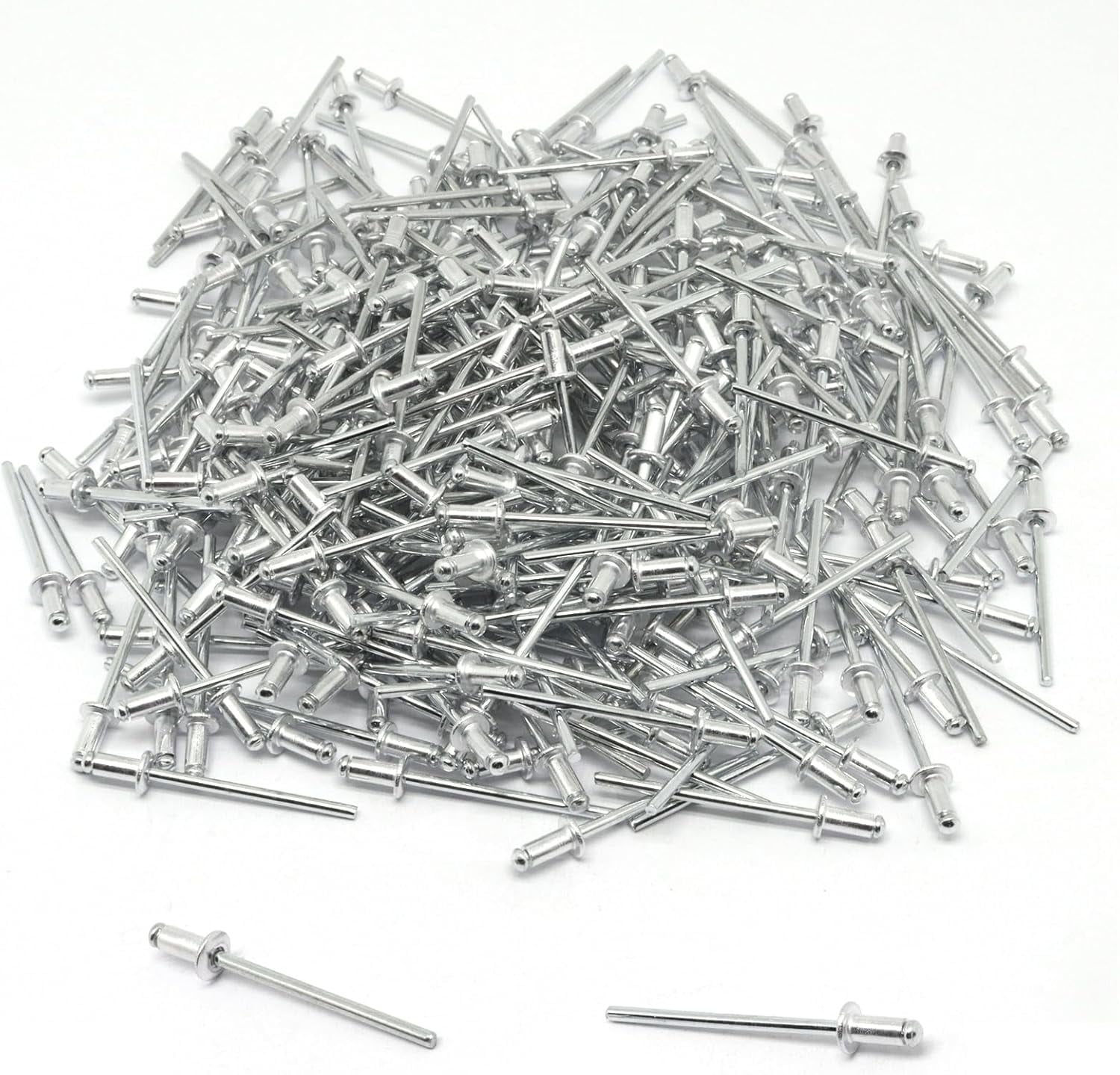 CERPXFF-330pcs 1/8" x 1/4" Pop Rivets, Aluminum Rivets Dome-Head Blind ...