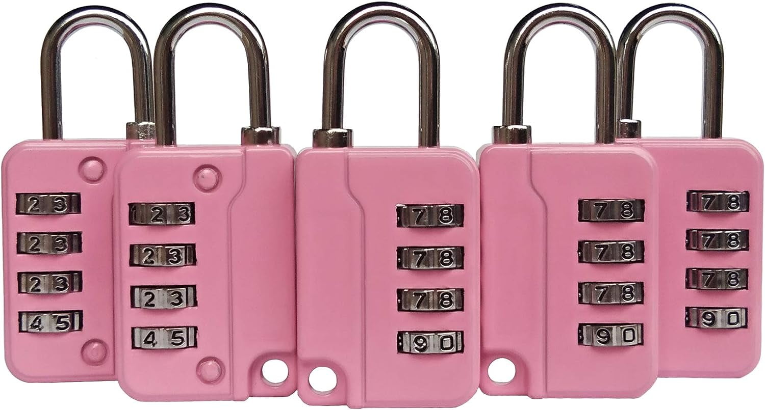 CERPXFF-4 Digit Combinations Padlock The Safe Cipher Lock, for Gym ...