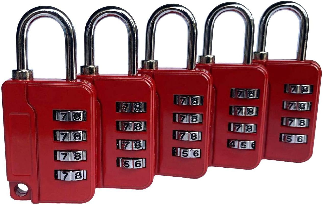 CERPXFF-4 Digit Combinations Padlock The Safe Cipher Lock, for Gym ...