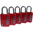 CERPXFF-4 Digit Combinations Padlock The Safe Cipher Lock, for Gym ...