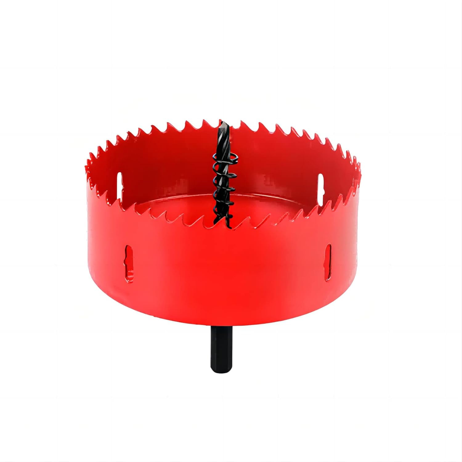 CERPXFF-4" Hole Saw with Arbor Mandrel,HSS Bi-Metal & Heavy Duty Steel ...