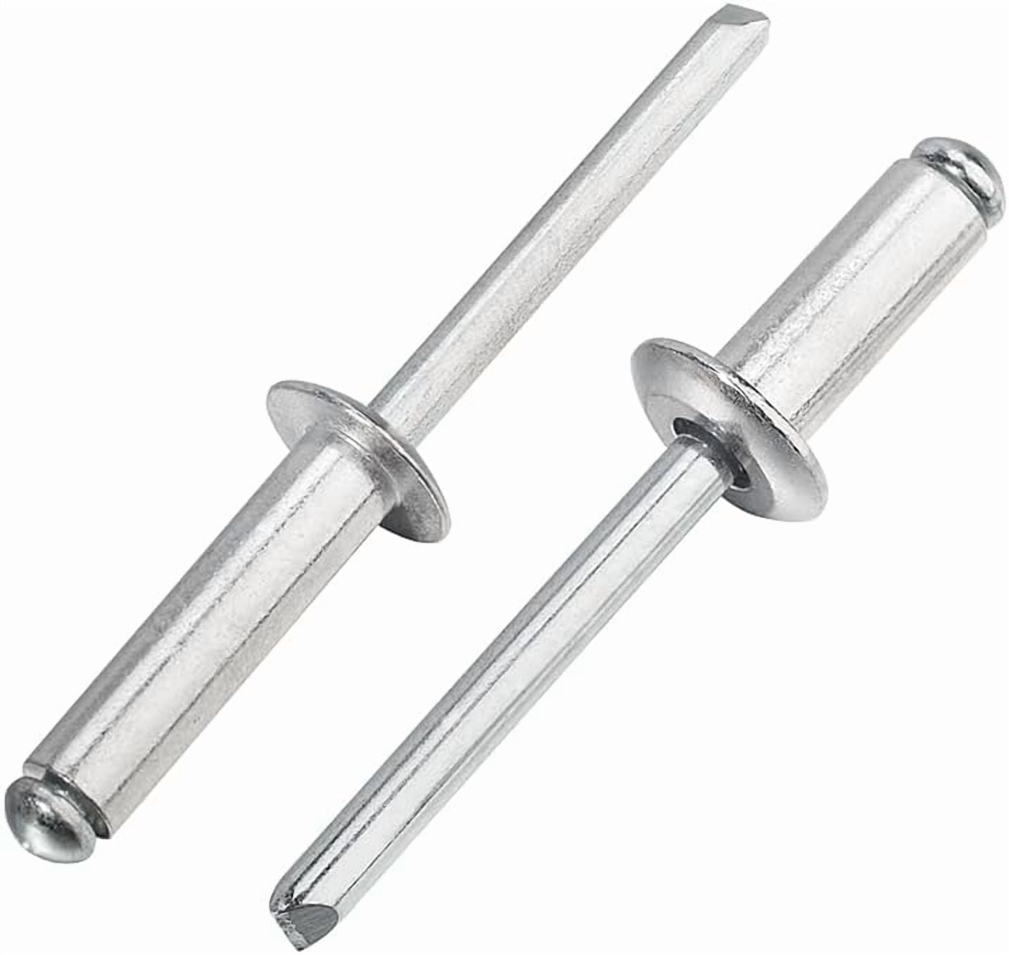 CERPXFF-400pcs pack 1/8" x 1/4" Pop blind Rivets, 3.2mm x 6.4mm pop ...