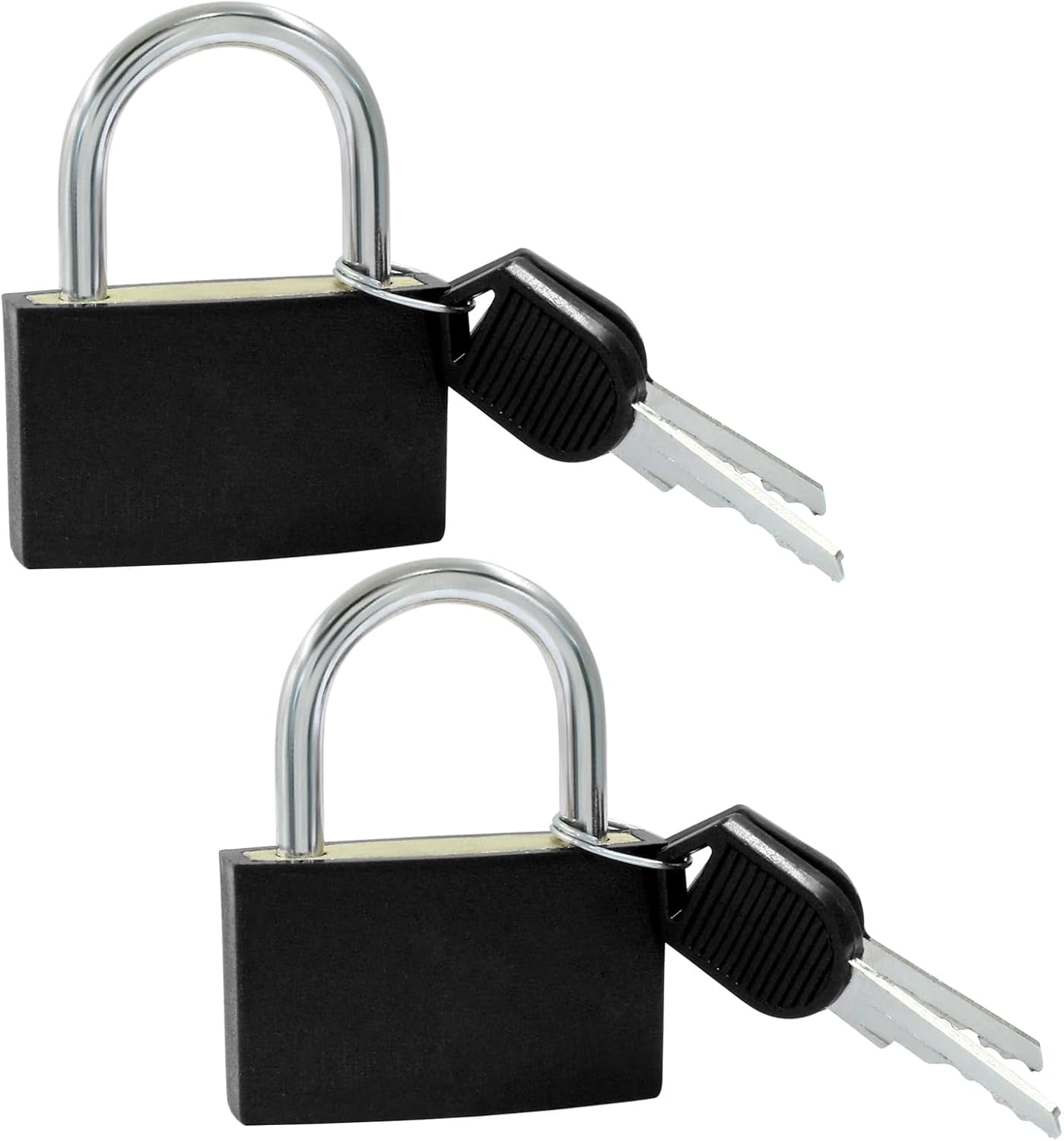 CERPXFF-42mm Black Key Lock Set, Heavy Duty Lock with Key Colored ...