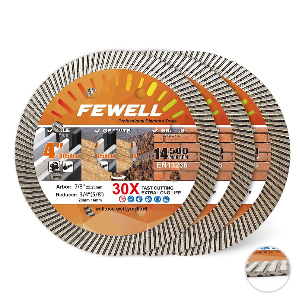 CERPXFF-4Inch Diamond Ceramic Saw Blade for Angle Grinder,Spuer Thin ...