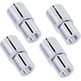 CERPXFF-4PCS 4mm Shallow Socket, 1/4 Inch Drive, 6-Point, Metric, Heat Treated CR-V Steel Short ...