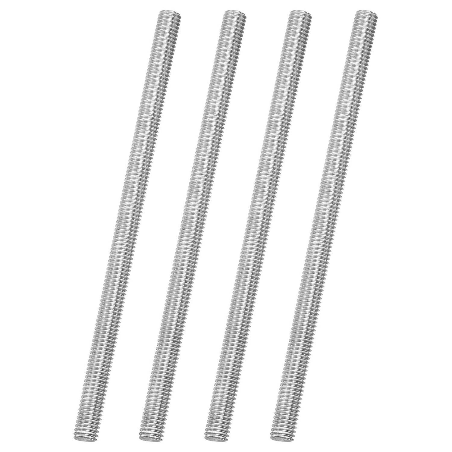 CERPXFF-4Pack M6x110mm Fully Threaded Rod, 316 Stainless Steel Right ...