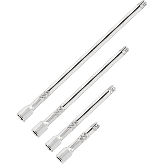 CERPXFF-4Pcs Drive Socket Extension Set (Cr-V) Steel Socket Extension ...