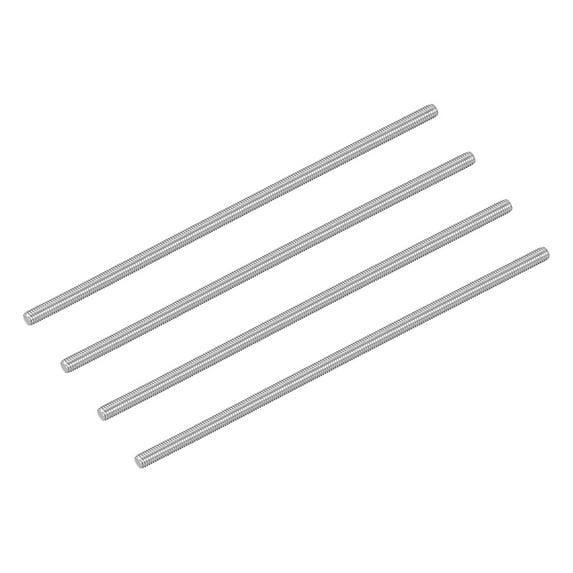 CERPXFF-4Pcs M5-0.8x160mm Fully Threaded Rods, Threaded Rods Bar Studs ...