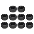 CERPXFF-5/8-18 UNF Hex Nuts, Carbon Steel Grade 8.8 Black Oxide Hexagon ...