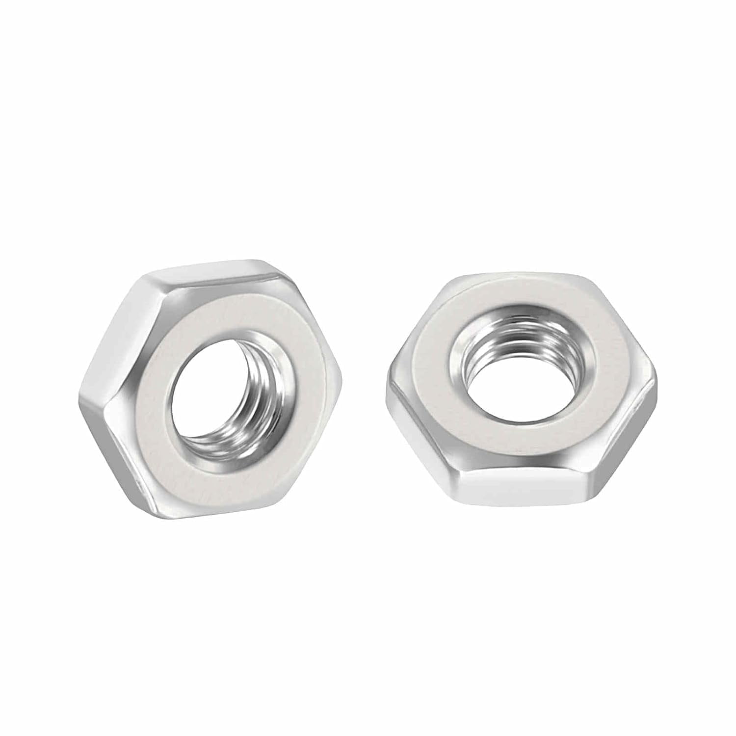 CERPXFF-50pcs Hex Nuts - [#10-32] 304 Stainless Steel 18-8 (A2-70 ...