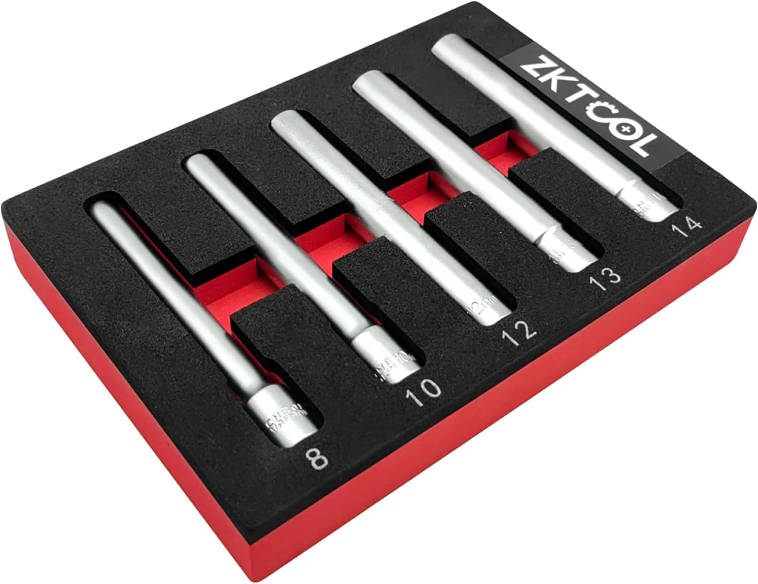 CERPXFF-5PC Deep Metrichex Socket Set, 3/8-Inch Drive Deep Metric ...