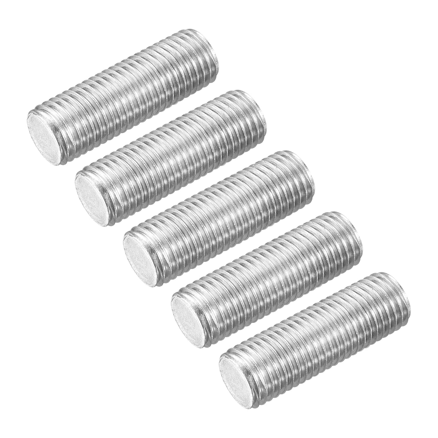CERPXFF-5Pcs M16-2.0x50mm Fully Threaded Rods, Threaded Rods Bar Studs ...