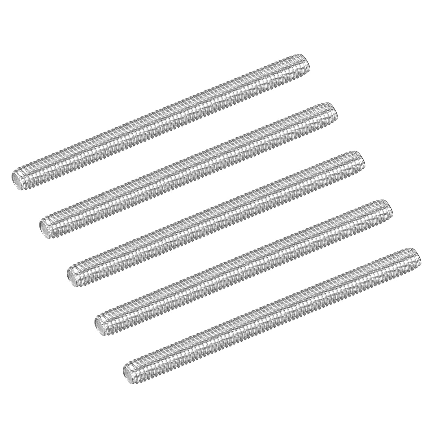 CERPXFF-5Pcs M4-0.7x55mm Fully Threaded Rods, Threaded Rods Bar Studs ...