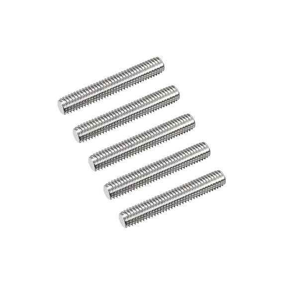 CERPXFF-5Pcs M8-1.25 x 45mm Length Fully Threaded Rod, 304 Stainless ...