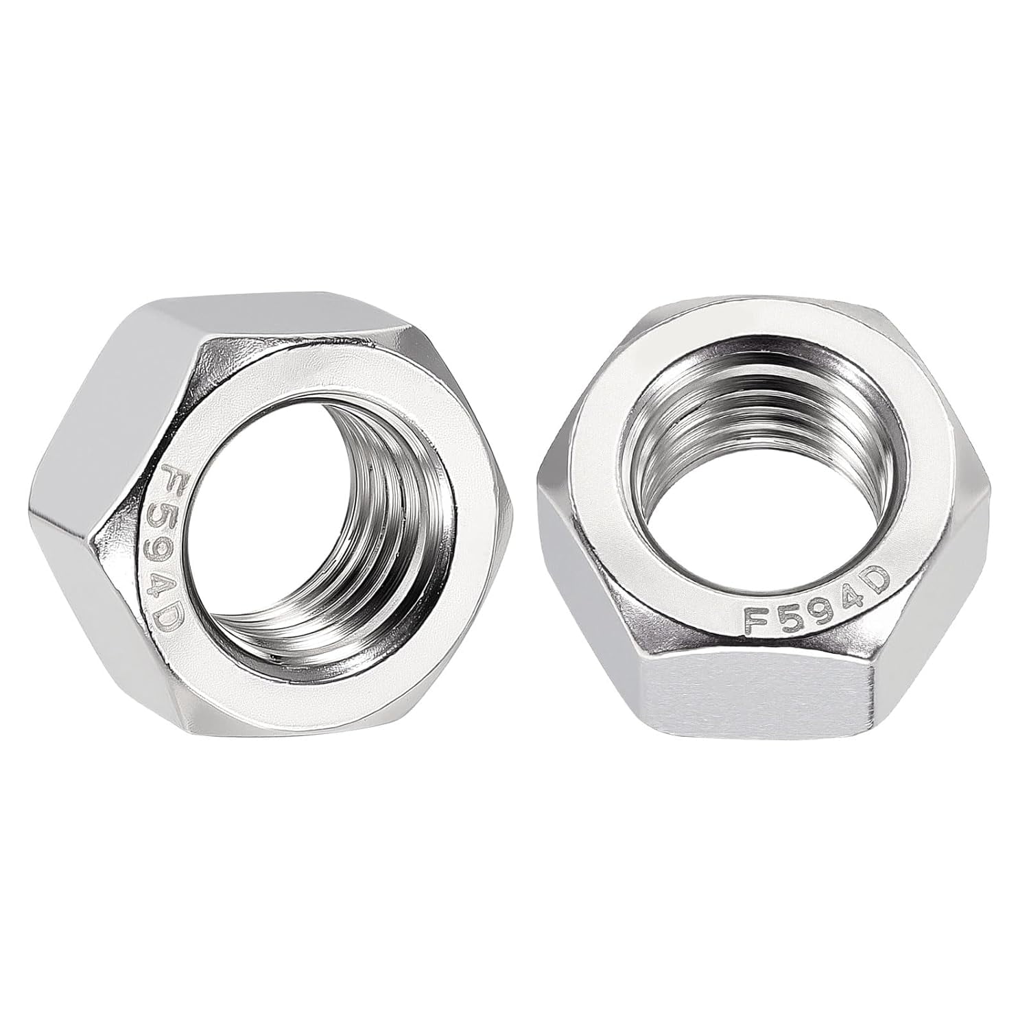 CERPXFF-5pcs Hex Nuts - [3/4"-10] 304 Stainless Steel 18-8 (A2-70 ...