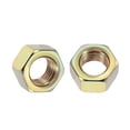 CERPXFF-5pcs Hex Nuts - [3/4"-10] Carbon Steel Grade 8 Hardware Nuts ...