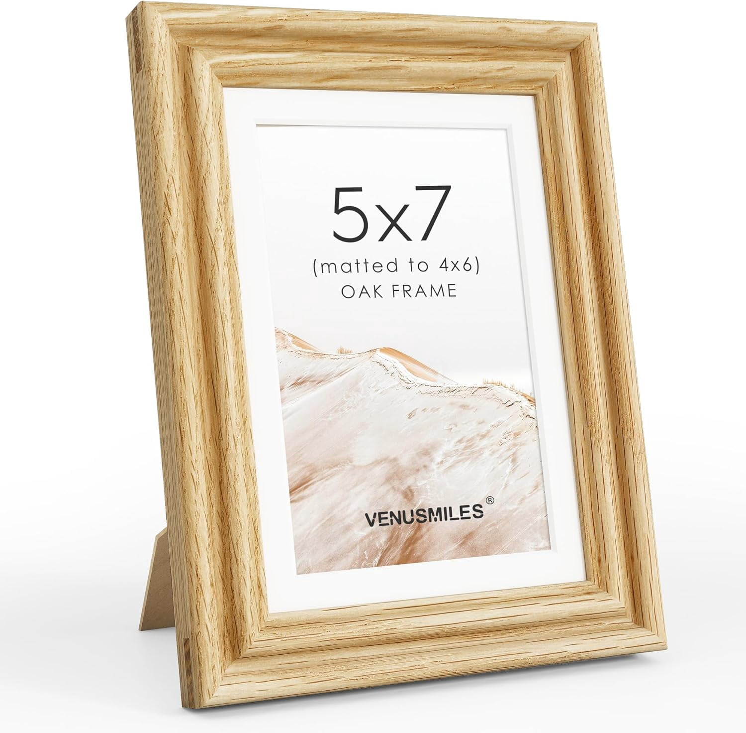 CERPXFF-5x7 Picture Frame with Mat Adaptable Display Size for 4x7 ...