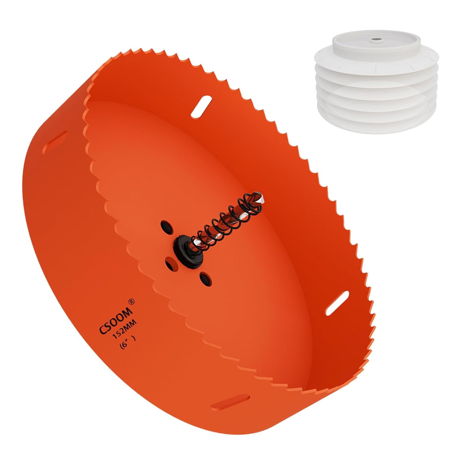 CERPXFF-6" Hole Saw for Recessed Lights, 6" Bimetal Hole Saw with Dust ...