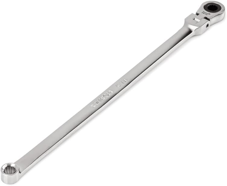 CERPXFF-6 mm Long Fixed/Flex Head 12-Point Ratcheting Box End Wrench ...